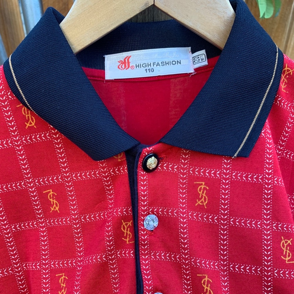 Rare 60s Vintage Chinese Shen Shu Shi Jin Polo. - Gem